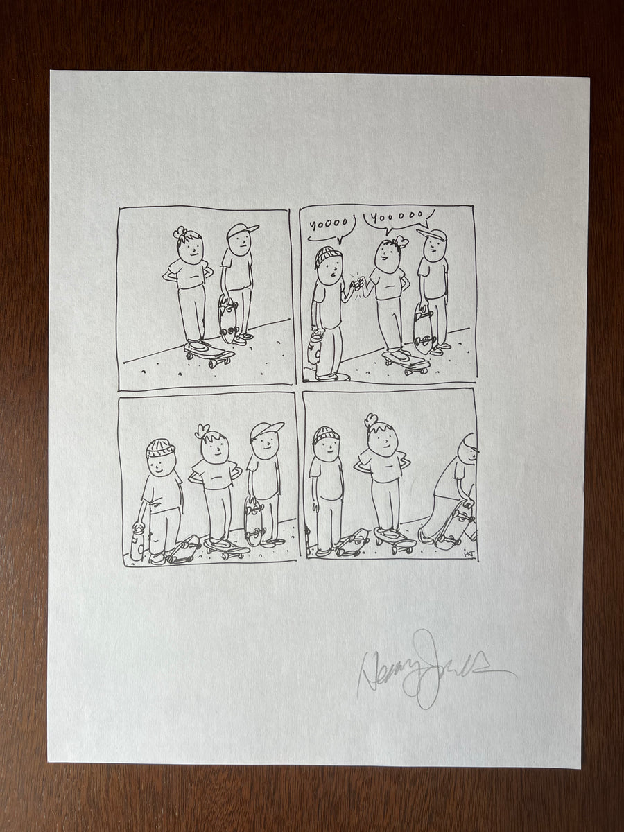 "Yooo" - Original Drawing – Henry Jones Studio